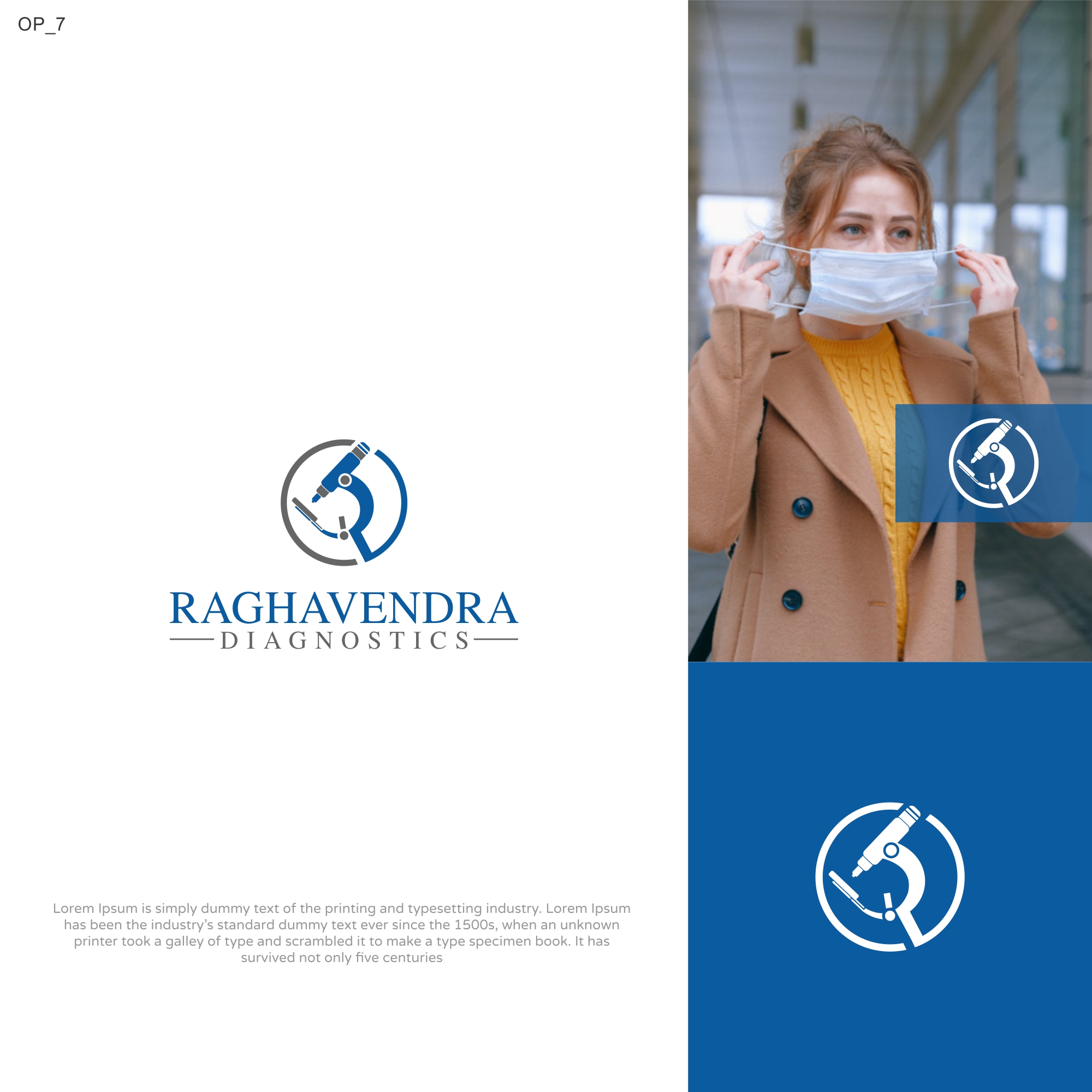 Modern, Professional Logo Design for Raghavendra Diagnostics by MX LogoArt | Design #26029000