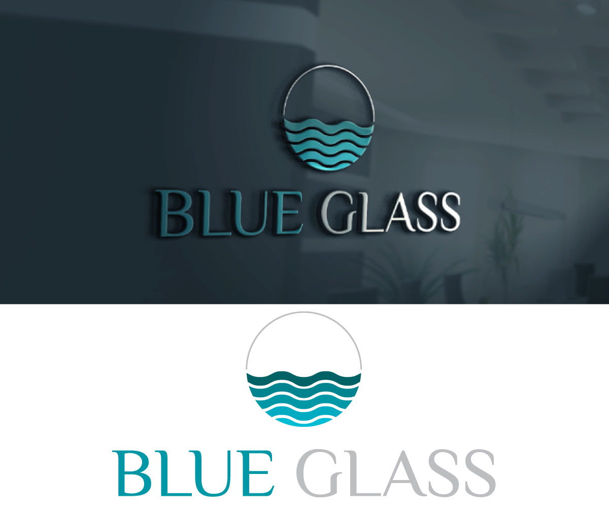 Elegant, Serious Logo Design for "Blue Glass" by sekanul | Design #26044761