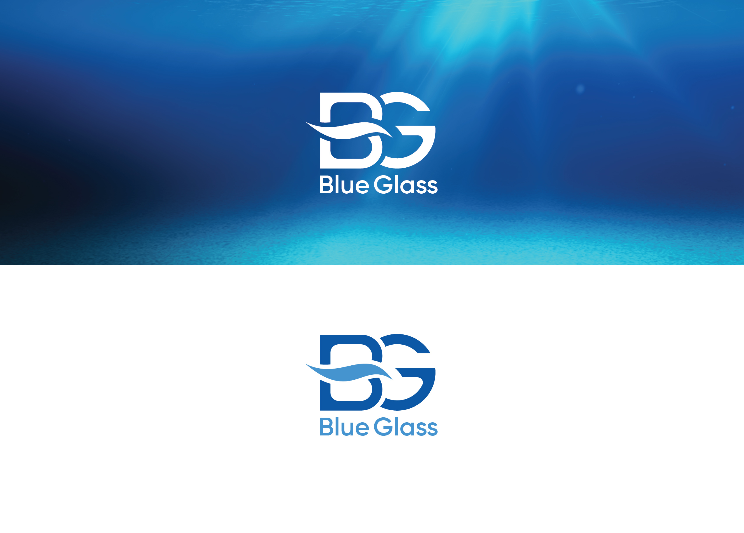 Elegant, Serious Logo Design for "Blue Glass" by lnb... | Design #26047231