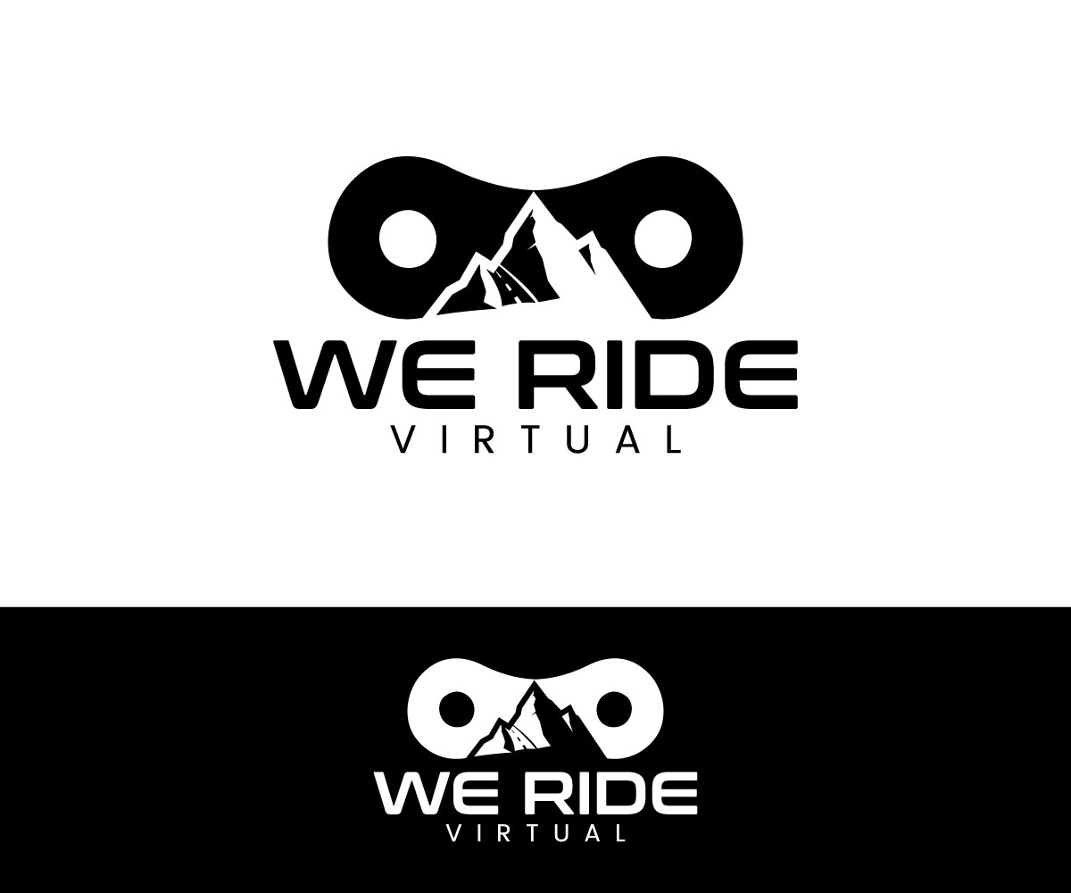 Bold, Playful Logo Design for WE RIDE Virtual by logofy | Design #26051567