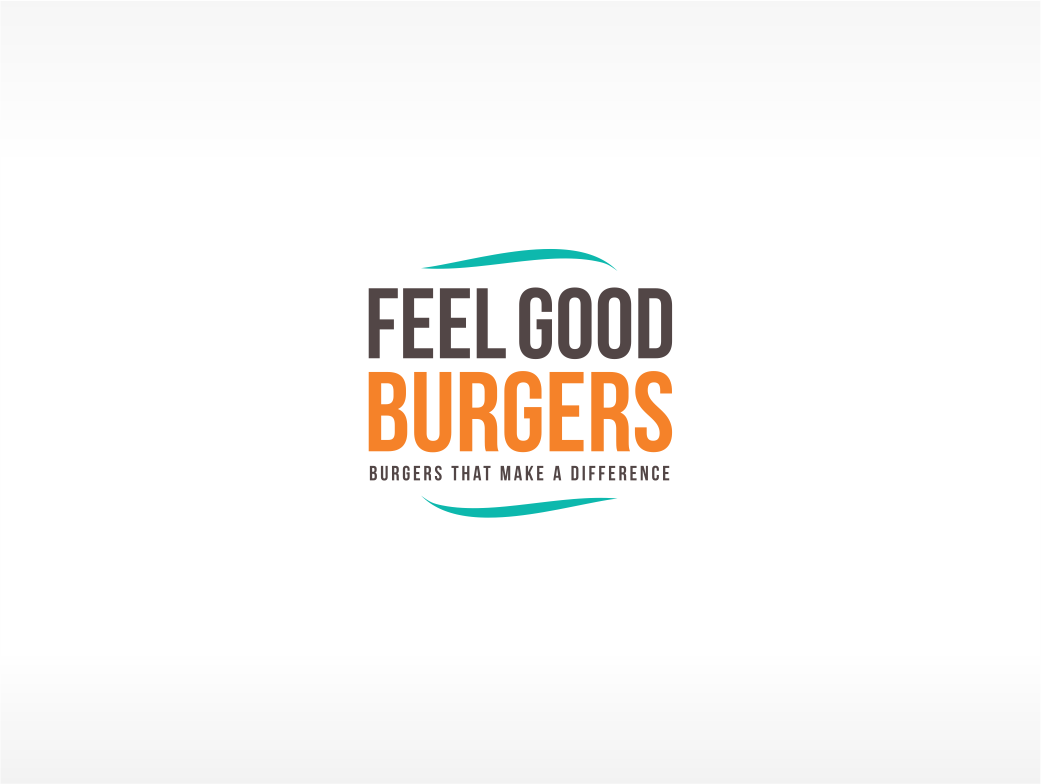 Colorful, Elegant Logo Design for FEEL GOOD BURGERS by .tau. | Design ...