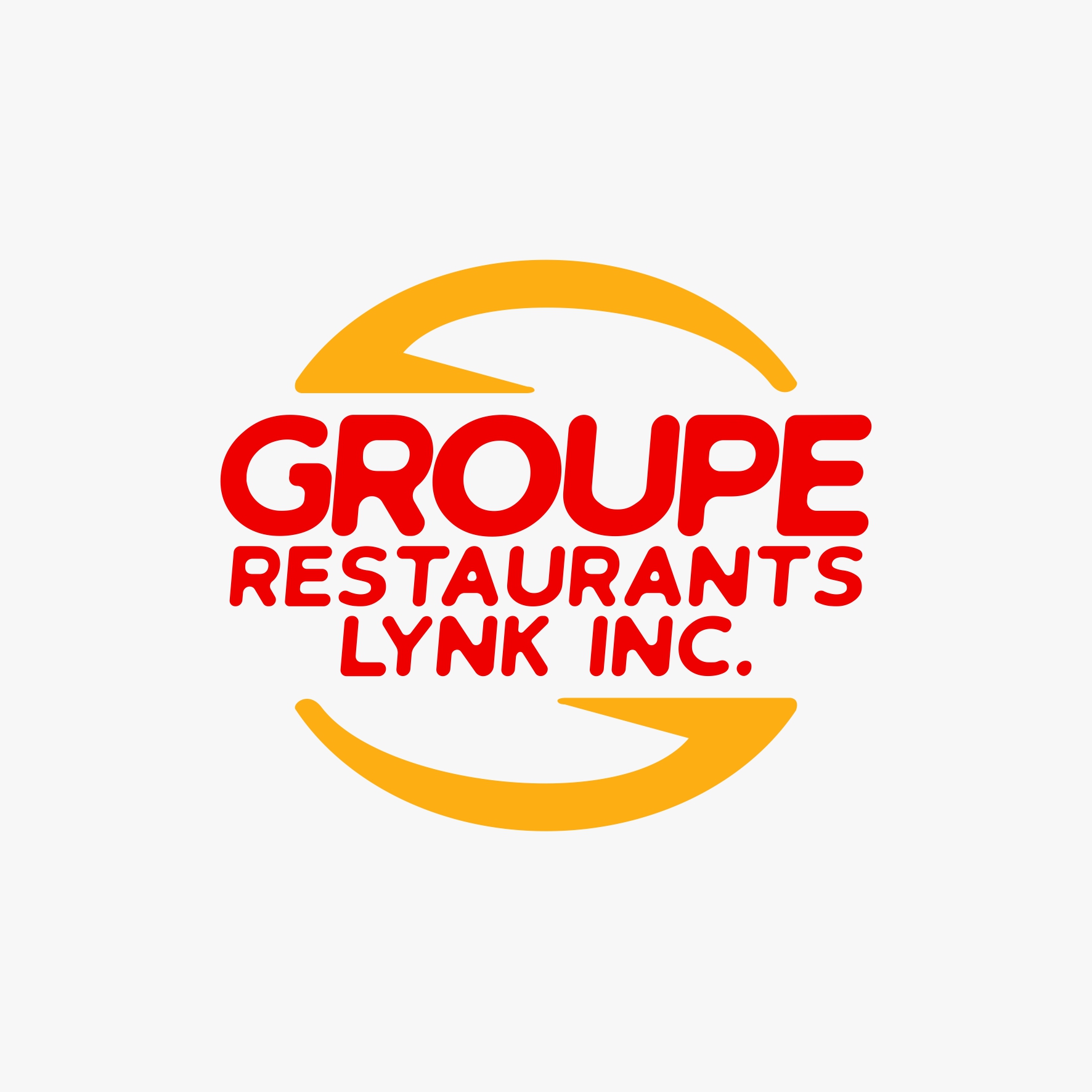 Playful, Personable Logo Design for Groupe Restaurants Lynk inc. by ...