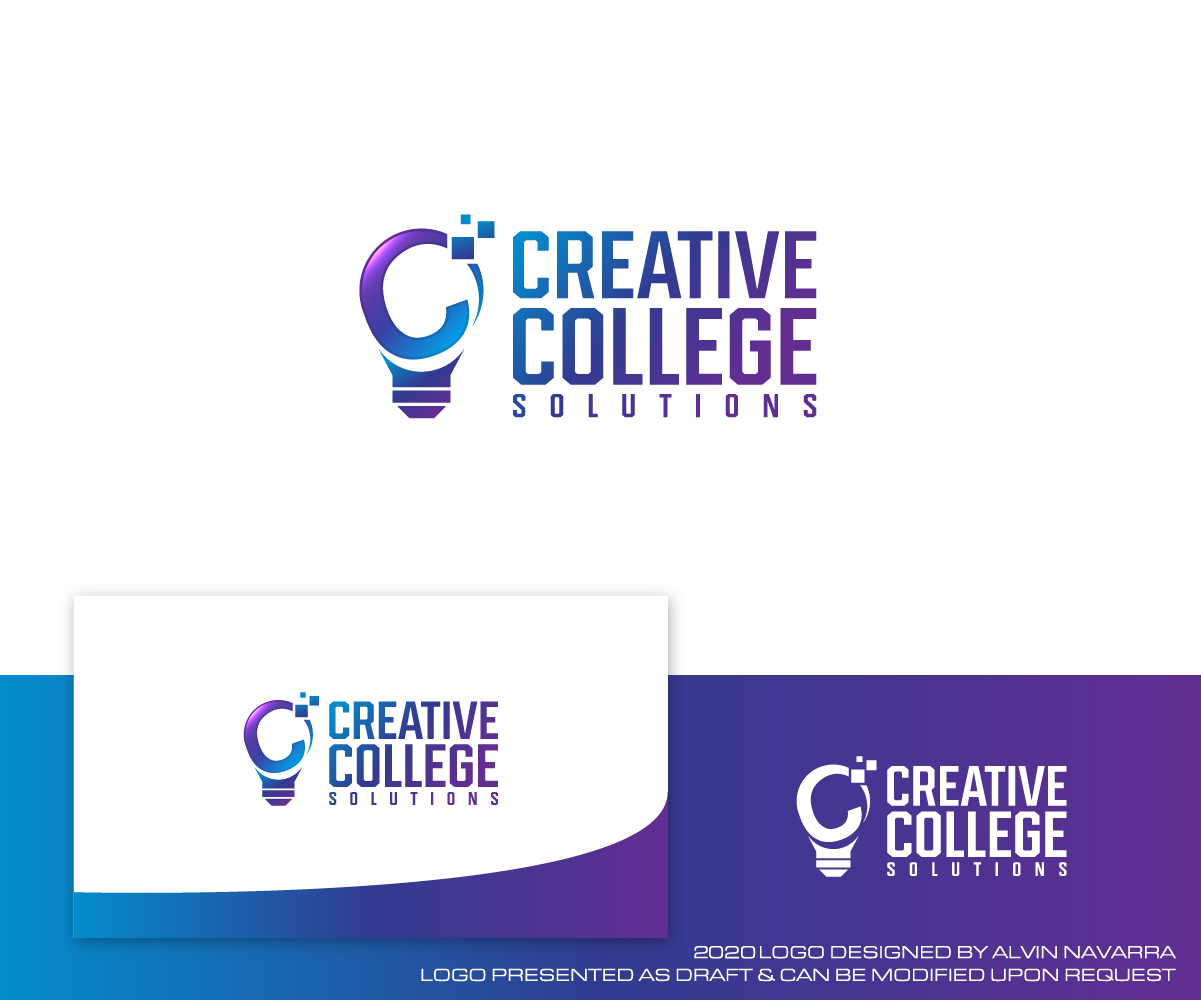 Playful, Modern Logo Design for Creative College Solutions by ...