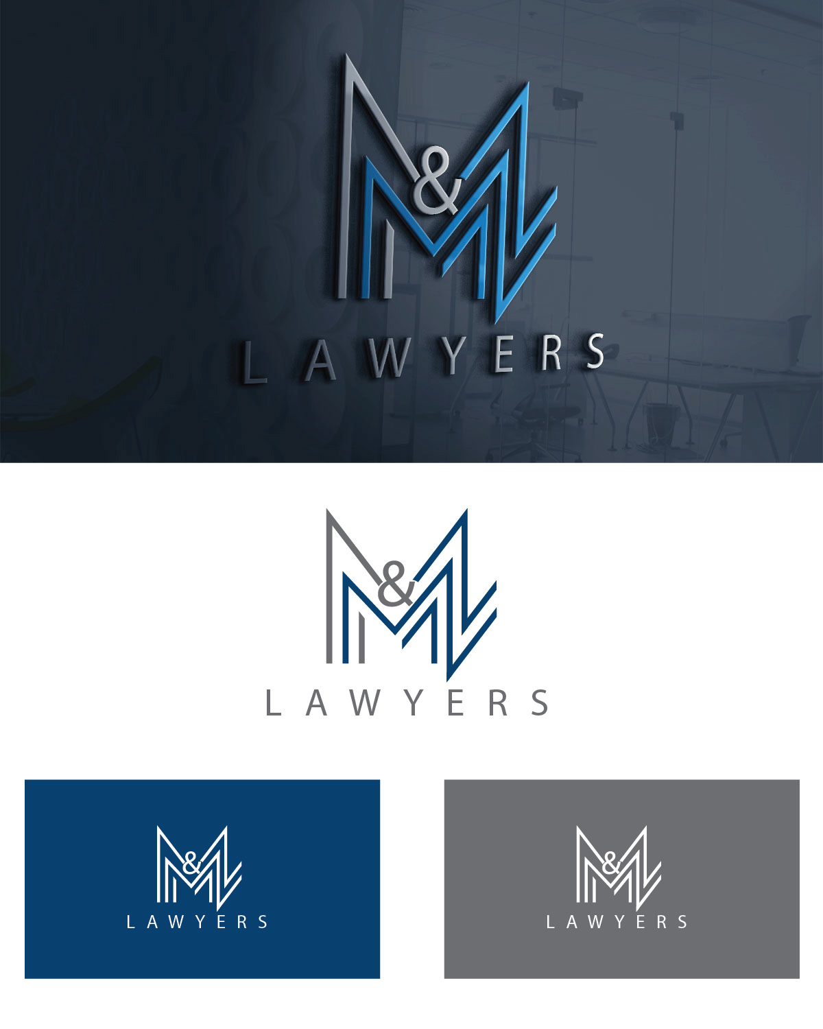 Modern, Serious, Law Logo Design for M&Z Lawyers by Isnah Logo | Design ...