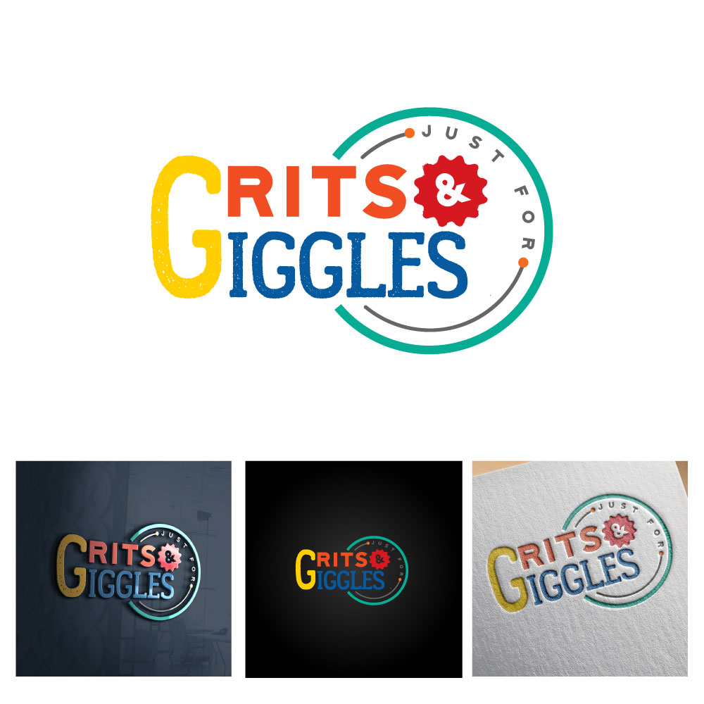Colorful, Bold, Entertainment Logo Design for Grits & Giggles by ...