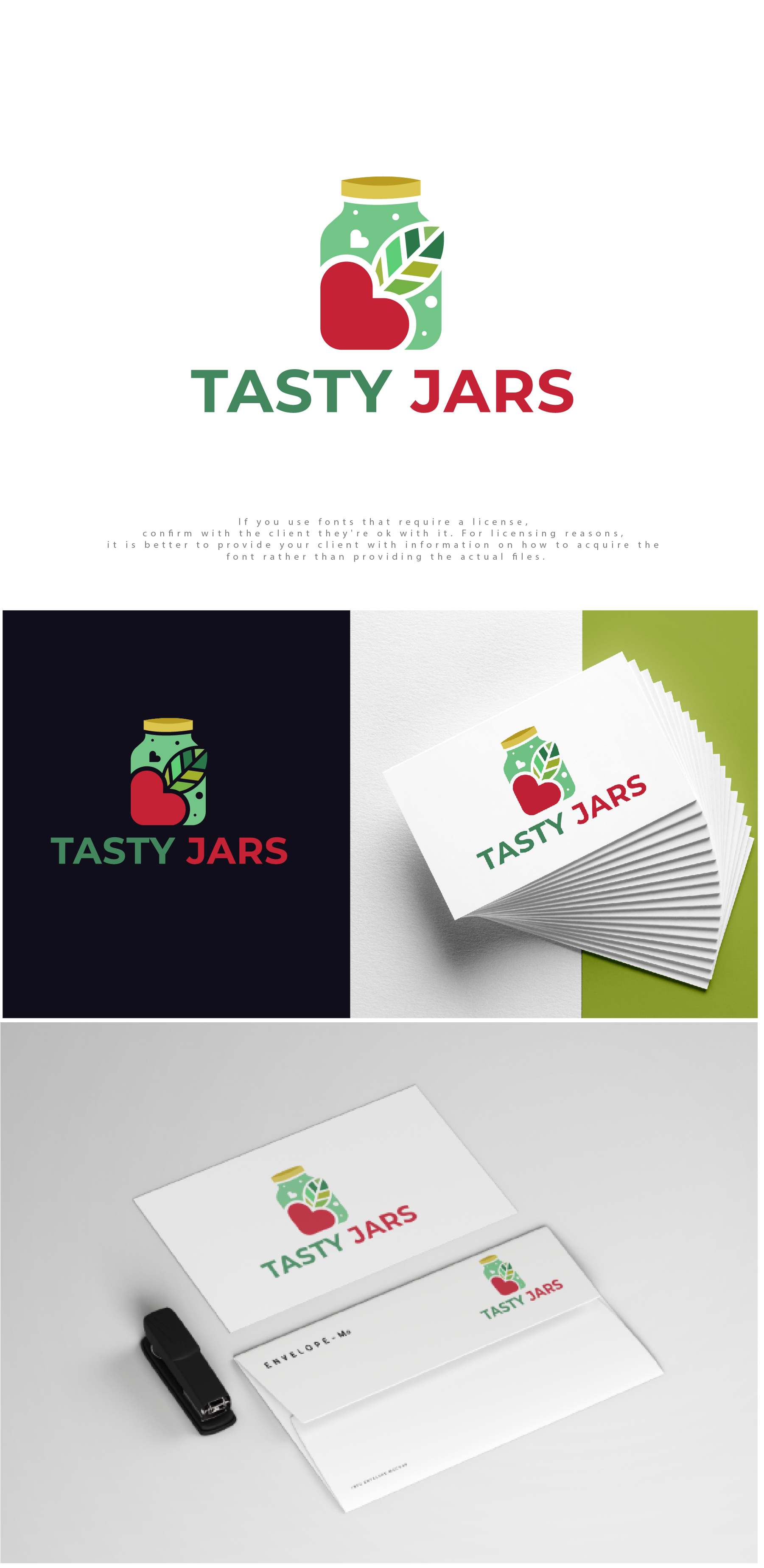 Playful, Modern Logo Design for Tasty Jars by pinkeart | Design #26090773