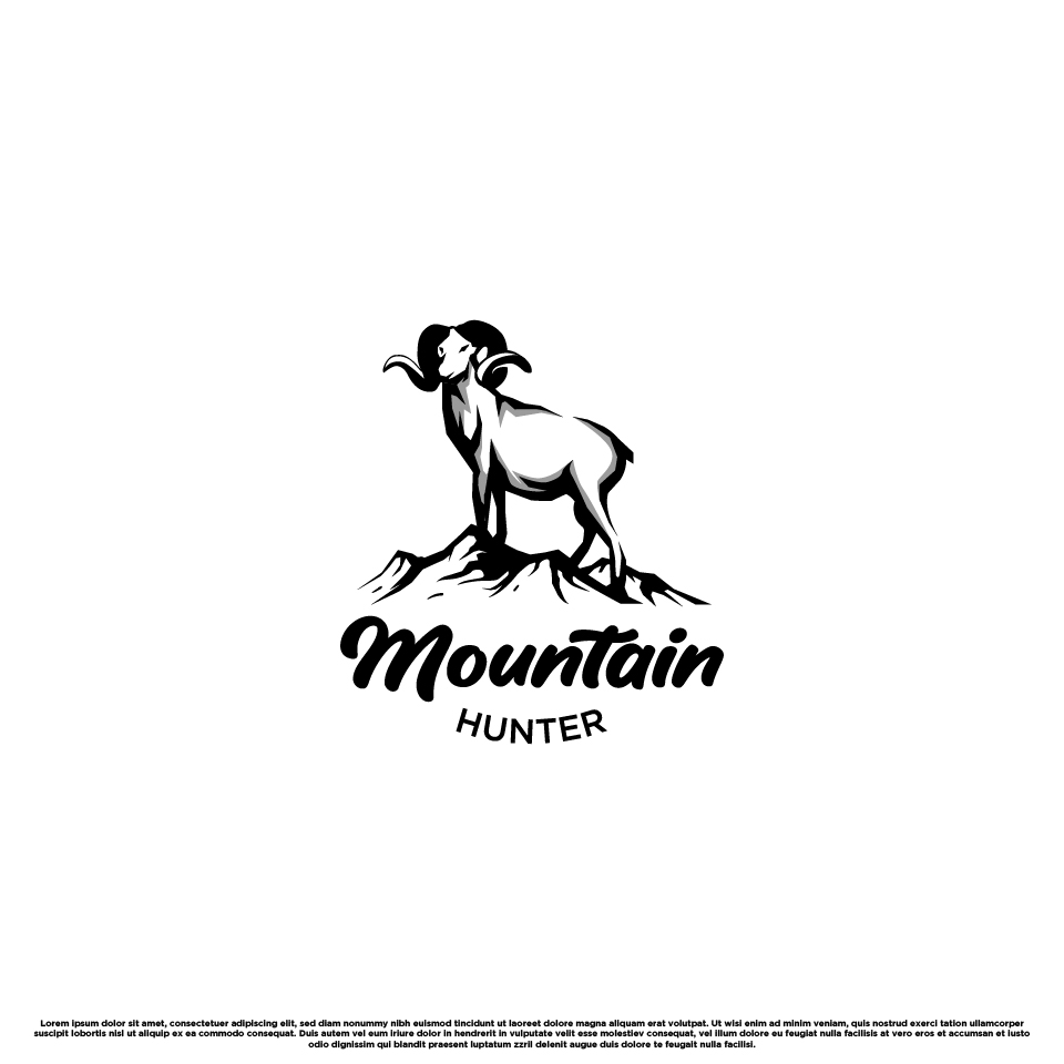 Logo Design for Mountain Hunter by Shirin Studio | Design #26101798