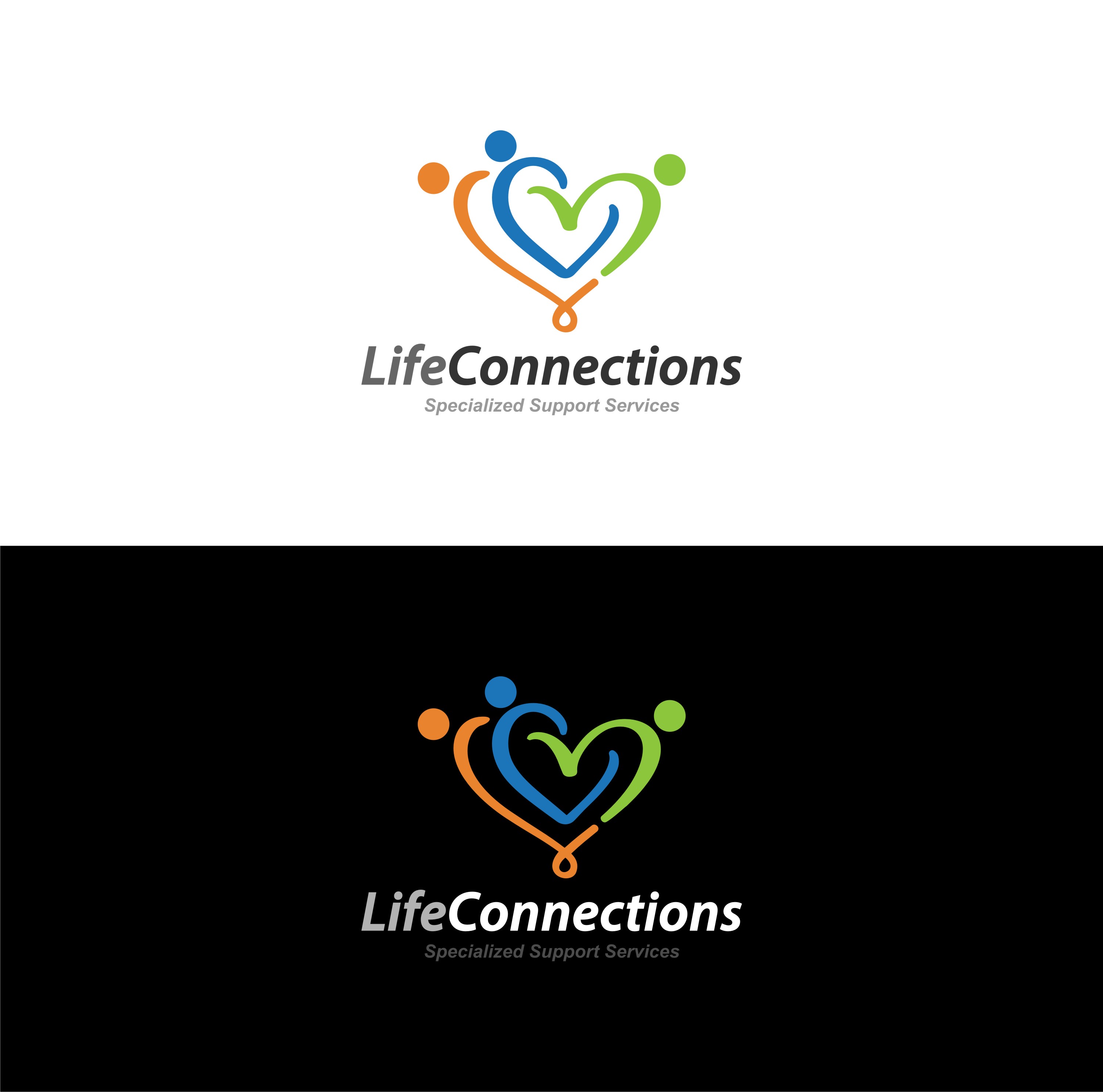 Logo Design for "LifeConnections Specialized Support Services" or ...