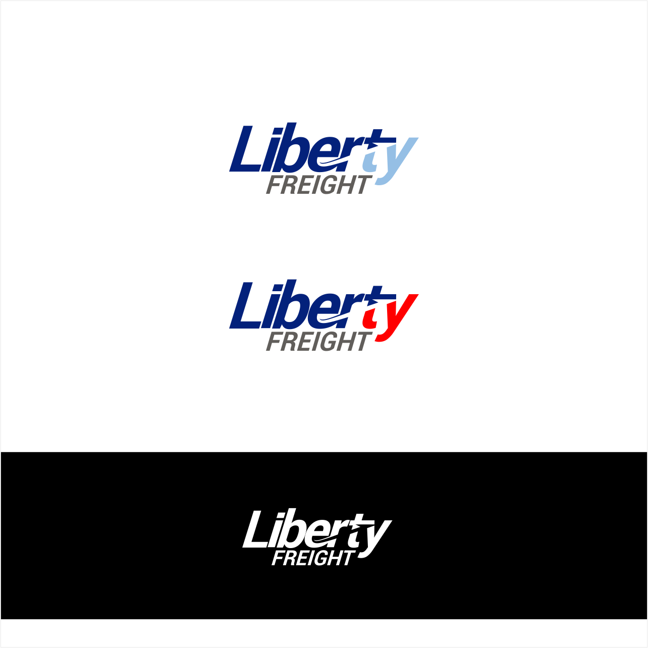 Logo Design for Liberty Freight by Arham Hidayat | Design #26177332