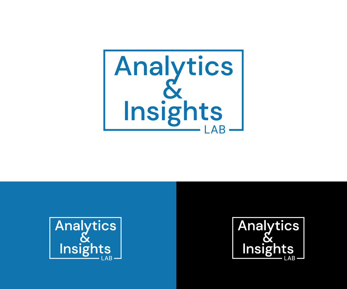 Upmarket, Modern Logo Design for Analytics & Insights Lab by Art Lancer ...