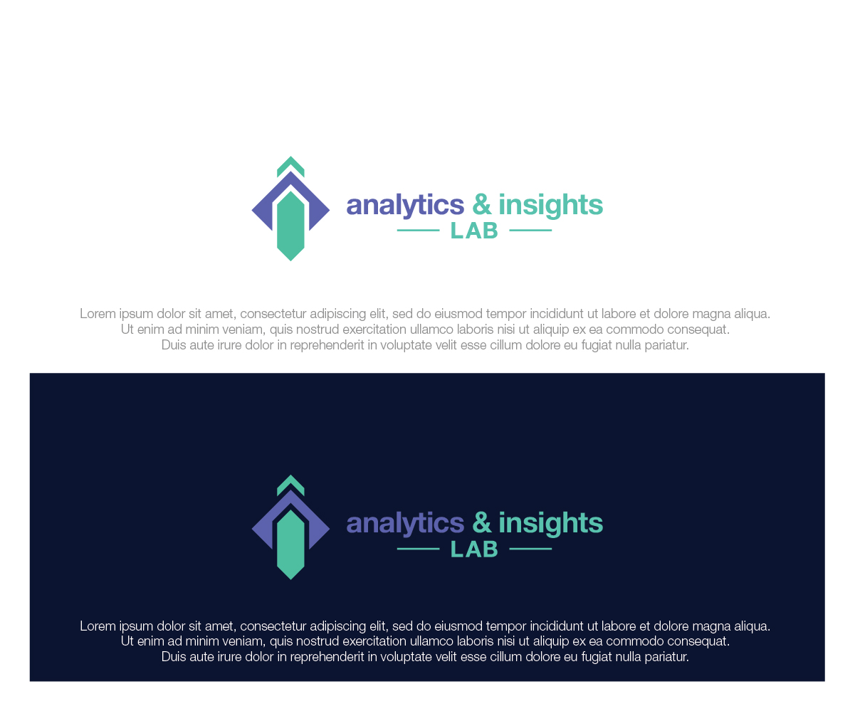 Upmarket, Modern Logo Design for Analytics & Insights Lab by dzine ...