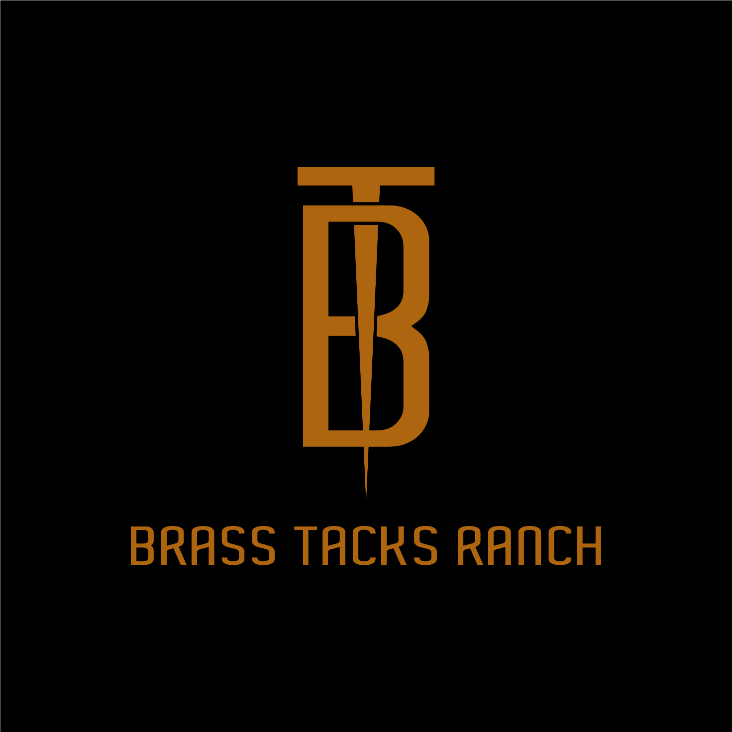 Traditional, Professional Logo Design for Brass Tacks Ranch by ...