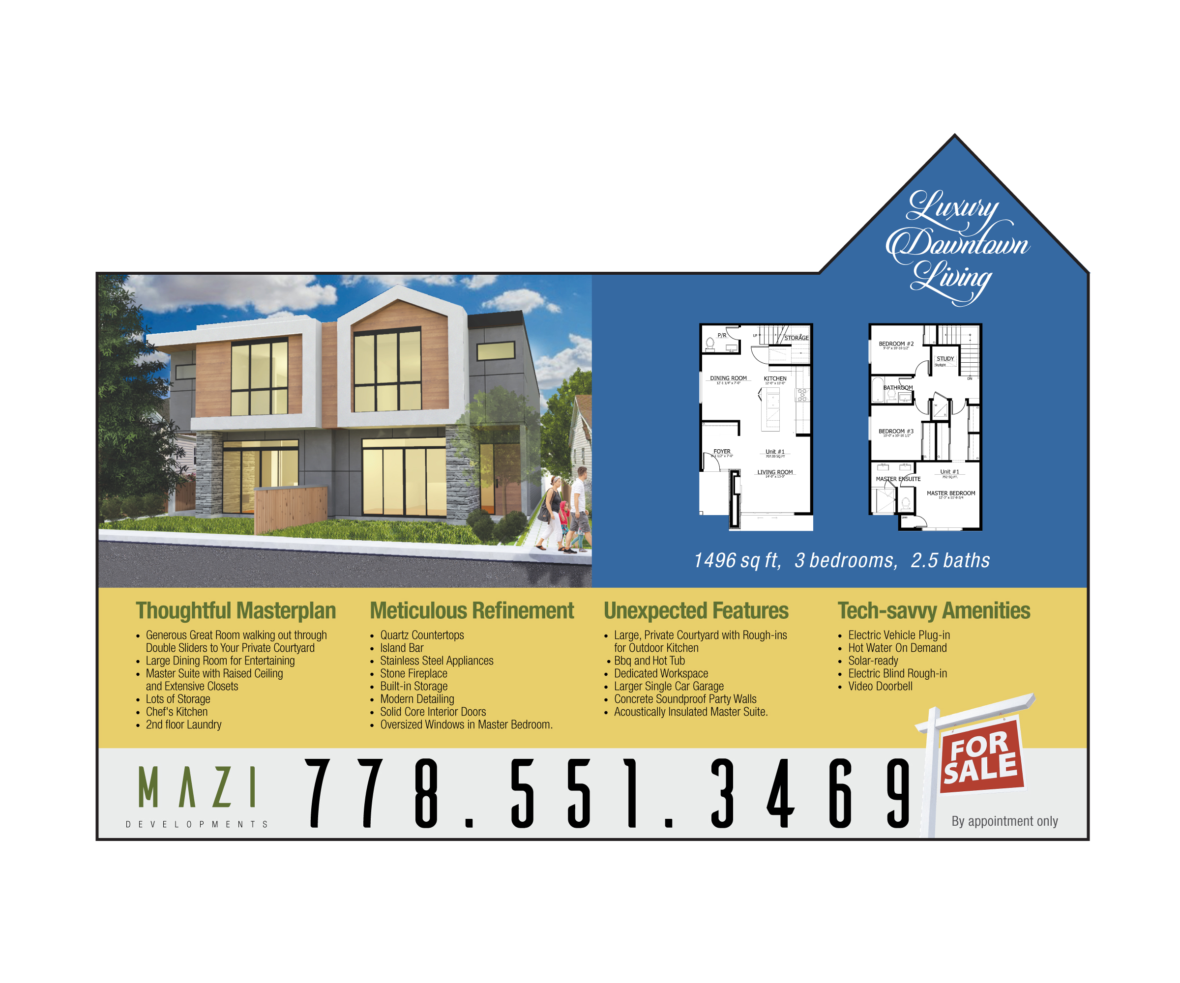 Modern, Playful Signage Design for Mazi Developments by Simon Hon ...