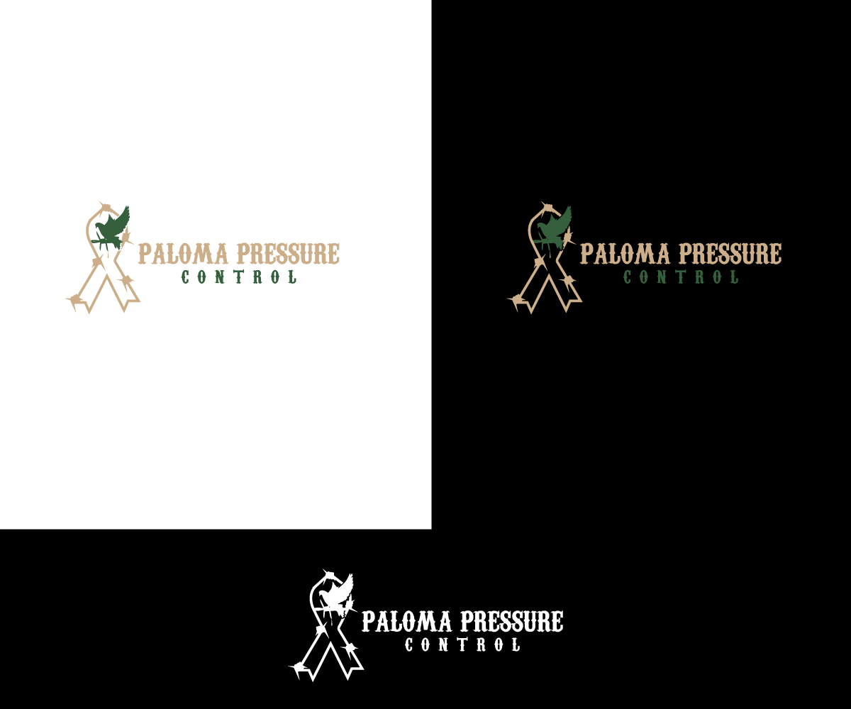 Traditional, Masculine Logo Design for Paloma Pressure Control by hjyoo ...