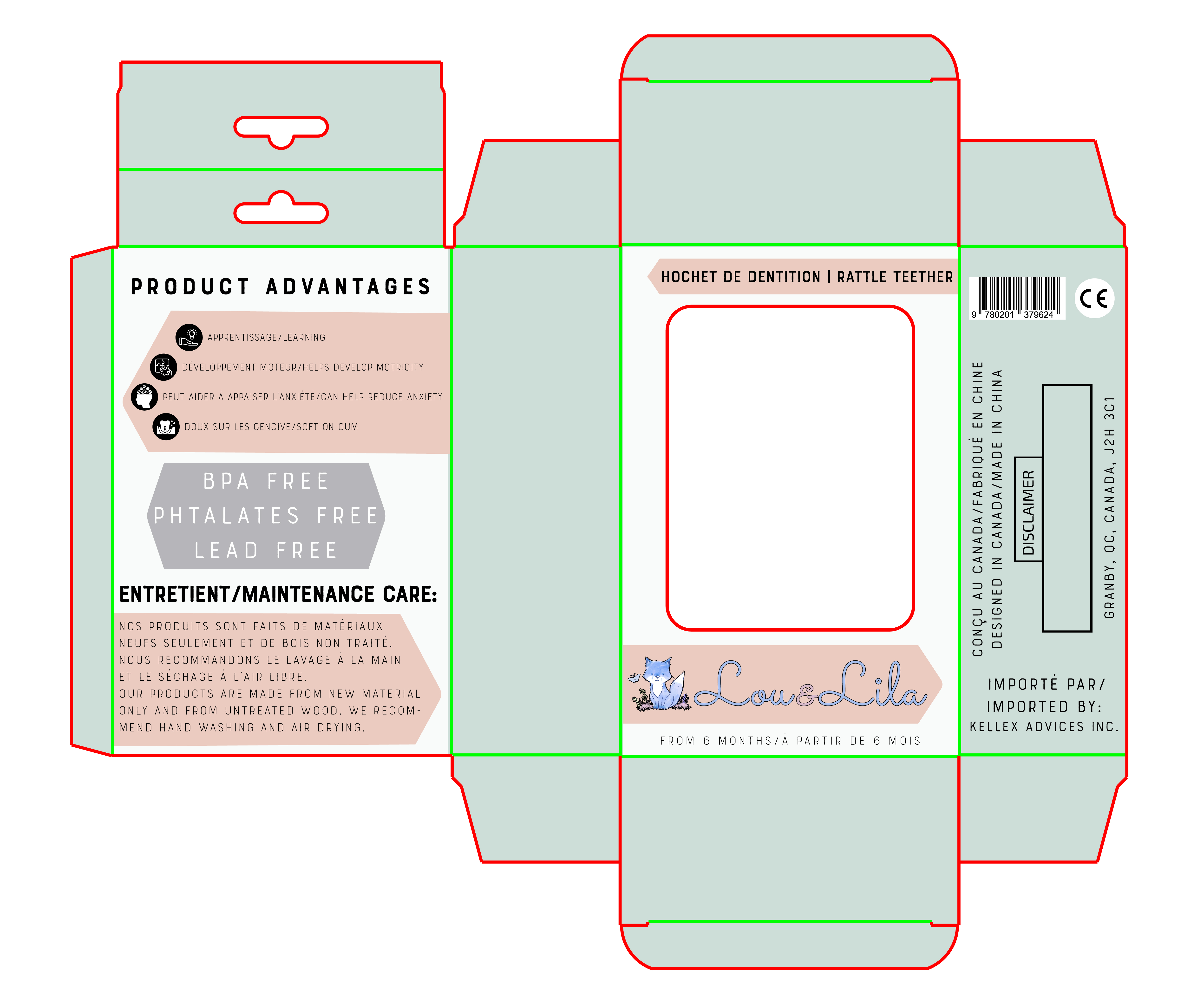 Personable, Elegant, Baby Packaging Design for Kellex by Štepán ...