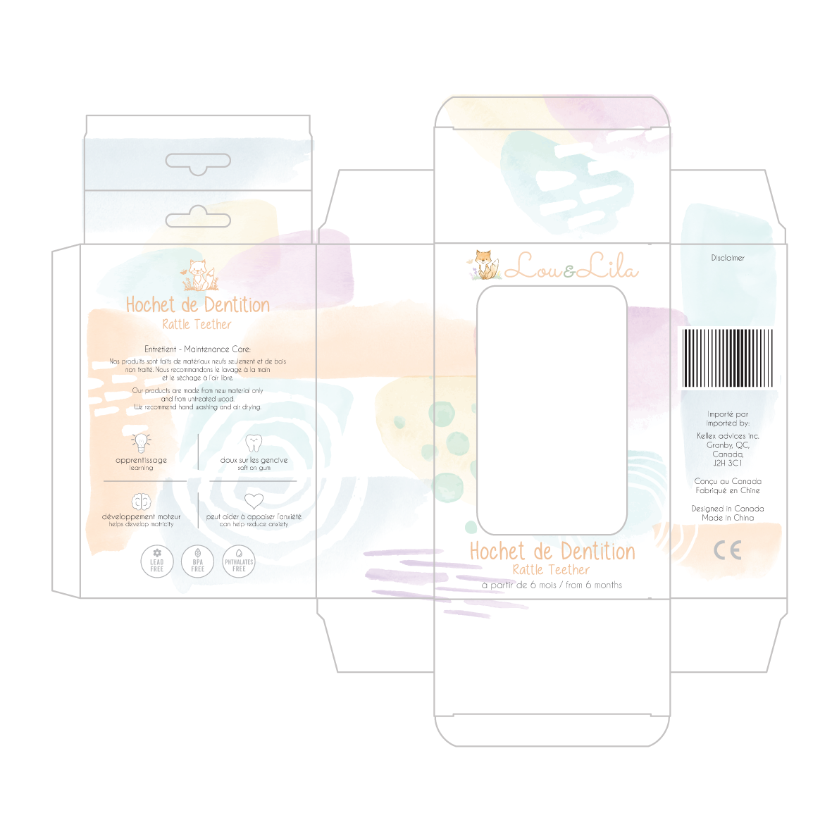 Personable, Elegant, Baby Packaging Design for Kellex by Samantha Ward ...