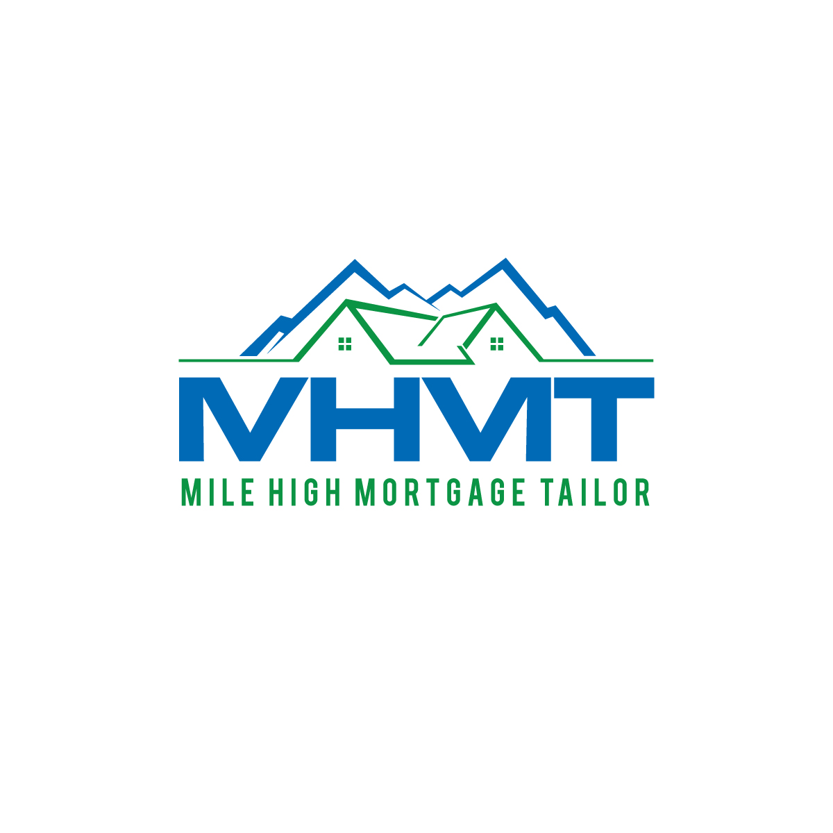 Bold, Modern, Mortgage Brokerage Logo Design for Mile High Mortgage ...