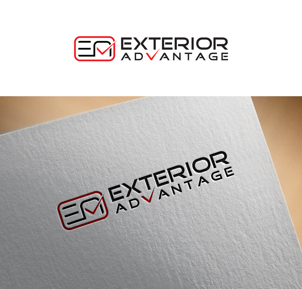 Logo Design for Exterior Advantage by kaonashi55 | Design #26197323