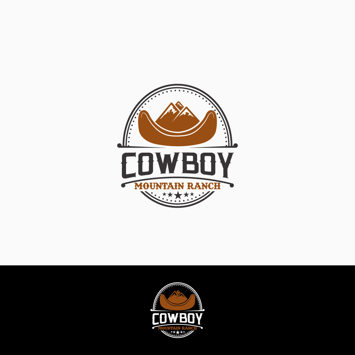 Masculine, Bold, Ranch Logo Design for Triple Mountain Ranch (Emphasize ...