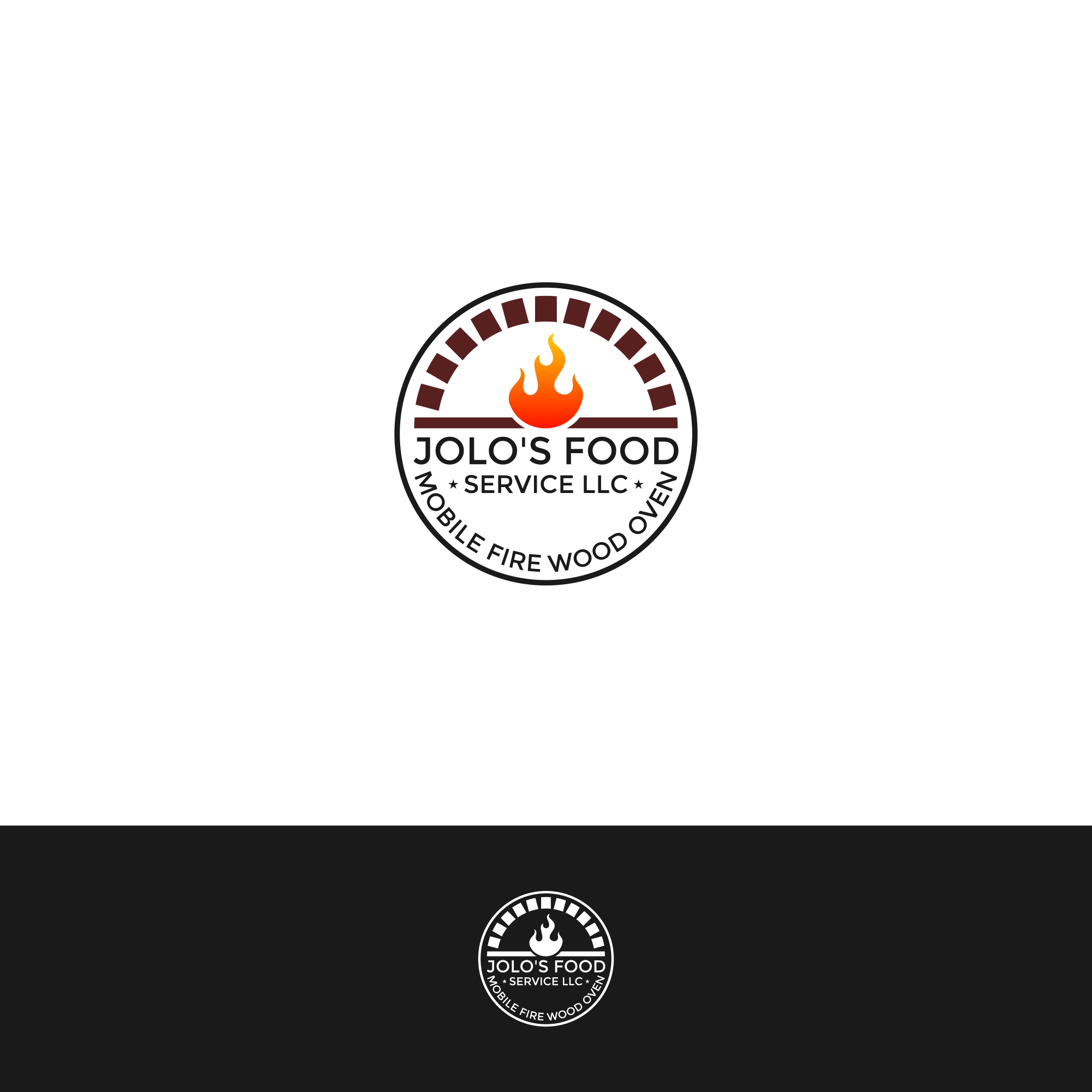 Diseño de Logo for Jolo's Food Service LLC, mobile fire wood oven por ...