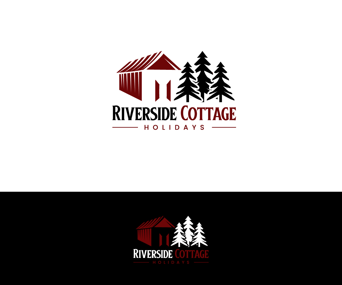 Logo Design for Riverside Cottage Holidays by makerlogoz | Design #26241623