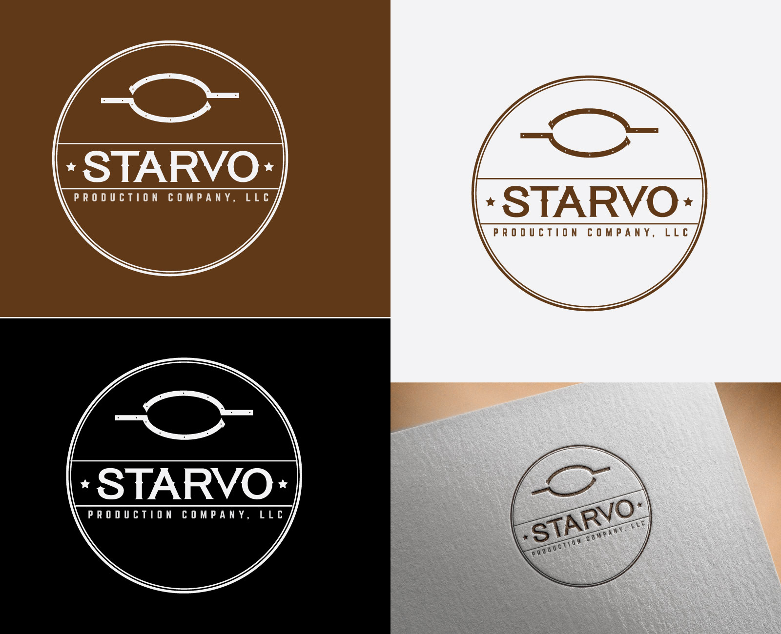 Professional, Serious, Oil And Gas Logo Design for Starvo Production ...