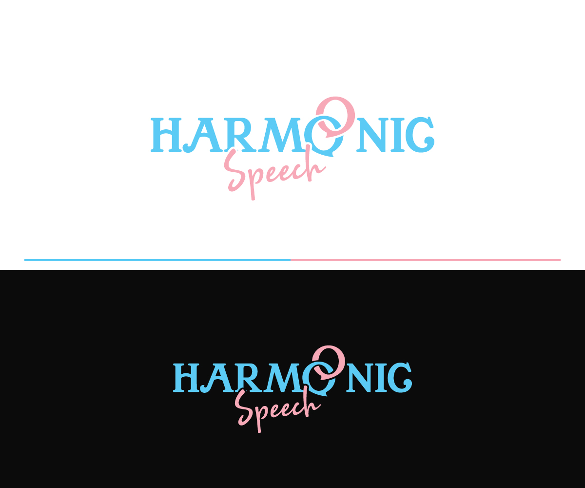 Colorful, Playful Logo Design for Harmonic Speech by FourtuneDesign ...