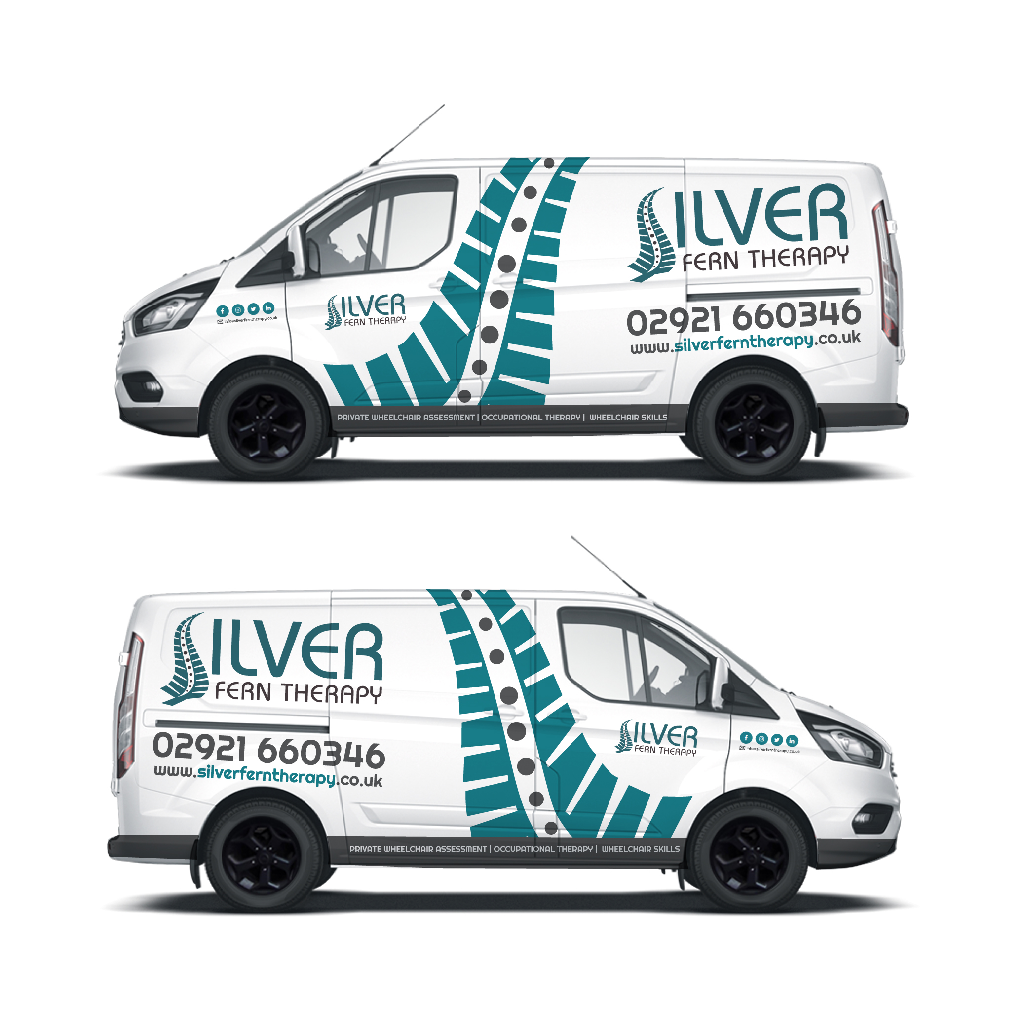 Serious, Modern, Healthcare Car Wrap Design for a Company by Radsky17 ...