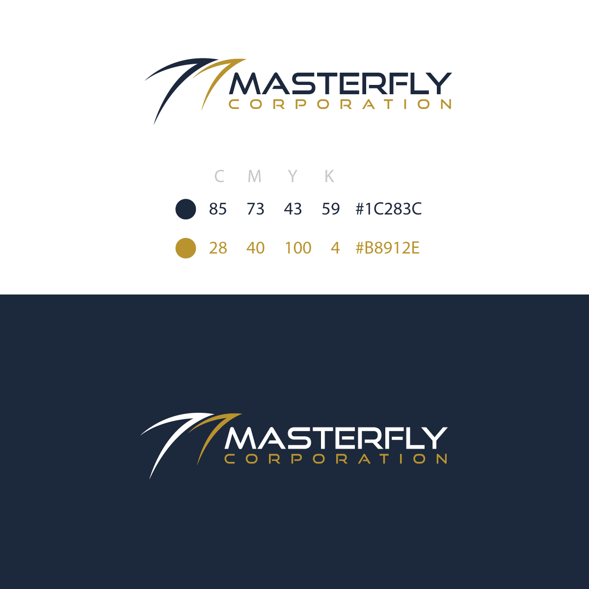 Modern, Professional Logo Design for Masterfly Corporation by Rii ...