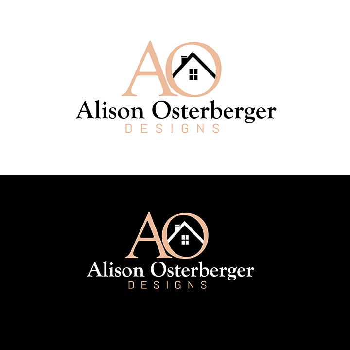 Logo Design for Alison Osterberger Designs by NILDesigns | Design #26232153