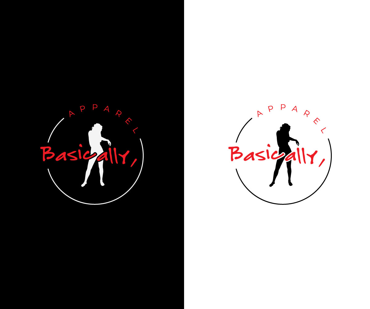 Modern, Elegant, Apparel Store Logo Design for Basically, Apparel ...