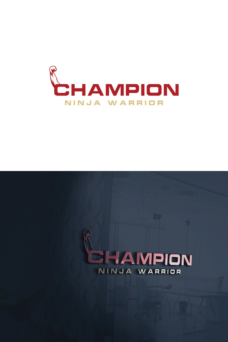 Bold, Modern, Obstacle Course Racing Logo Design for Champion Ninja ...