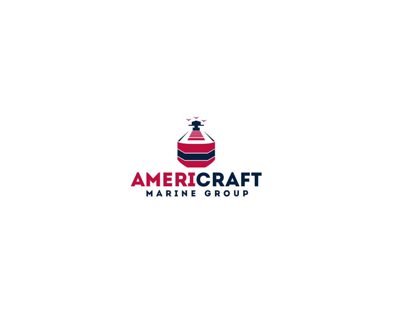 Professional, Masculine, Marine Logo Design for AmeriCraft as the main ...