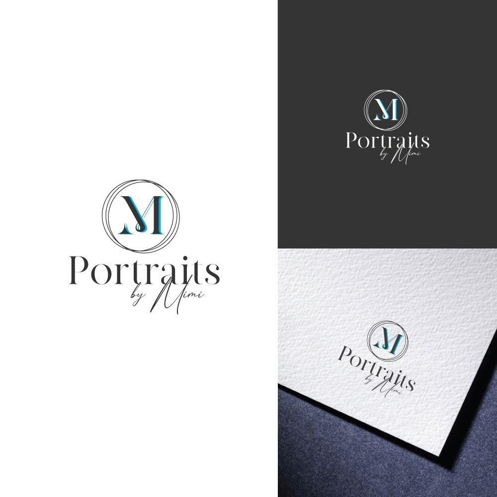 Colorful, Elegant Logo Design for Portraits by Mimi by ESolz ...