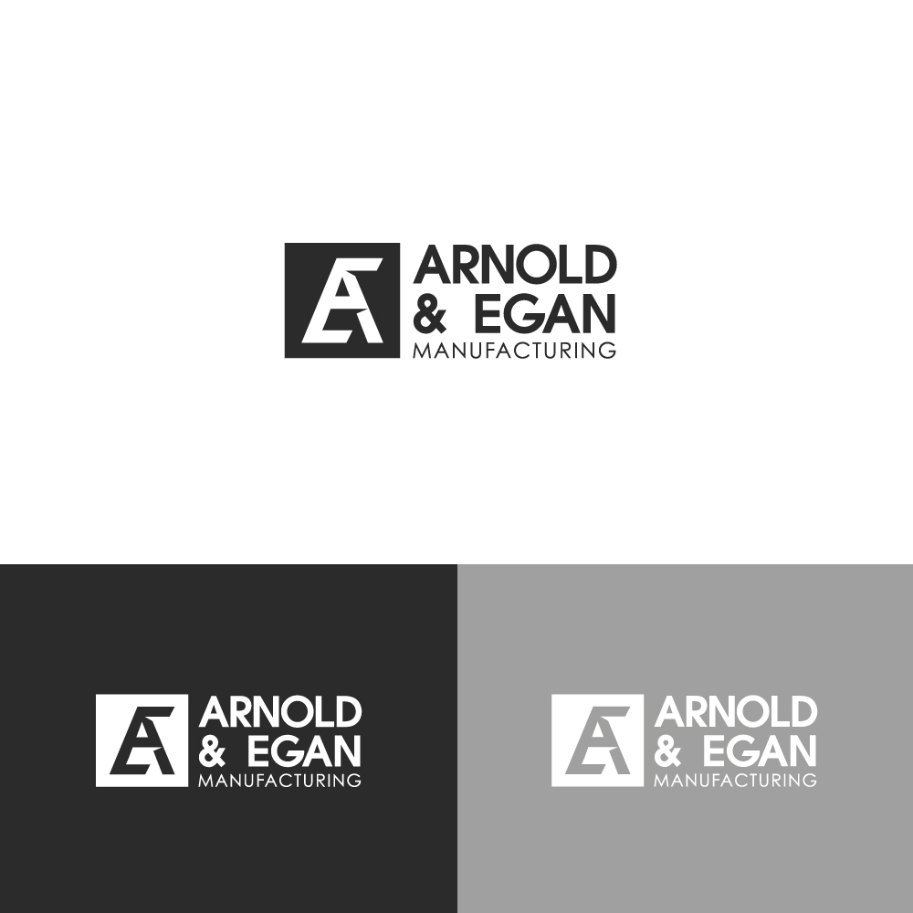 Bold, Serious Logo Design for Arnold and Egan Manufacturing (Mfg. is also Acceptable) by objects ...