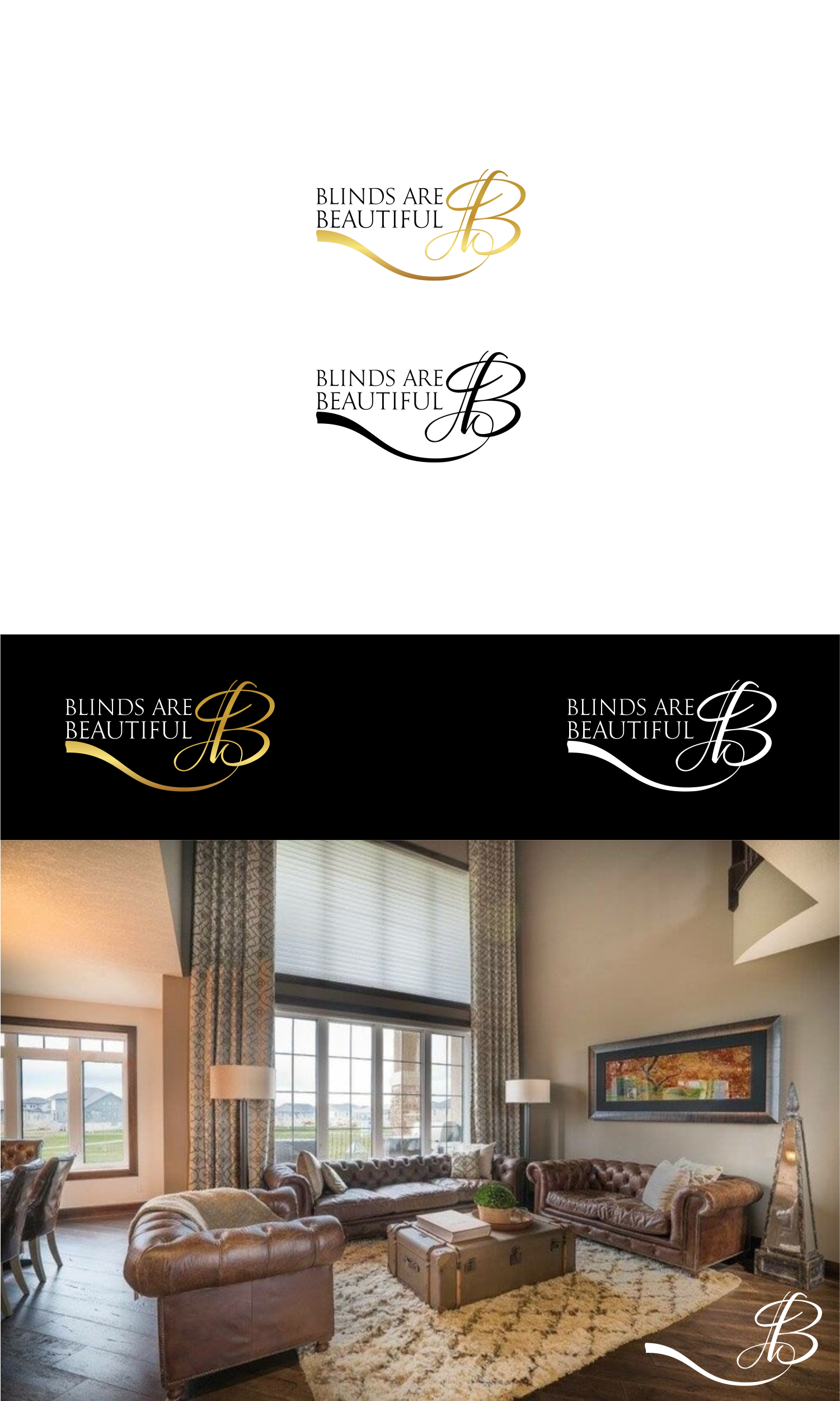 Serious, Modern, Retail Logo Design for Blinds are Beautiful by moisesf ...