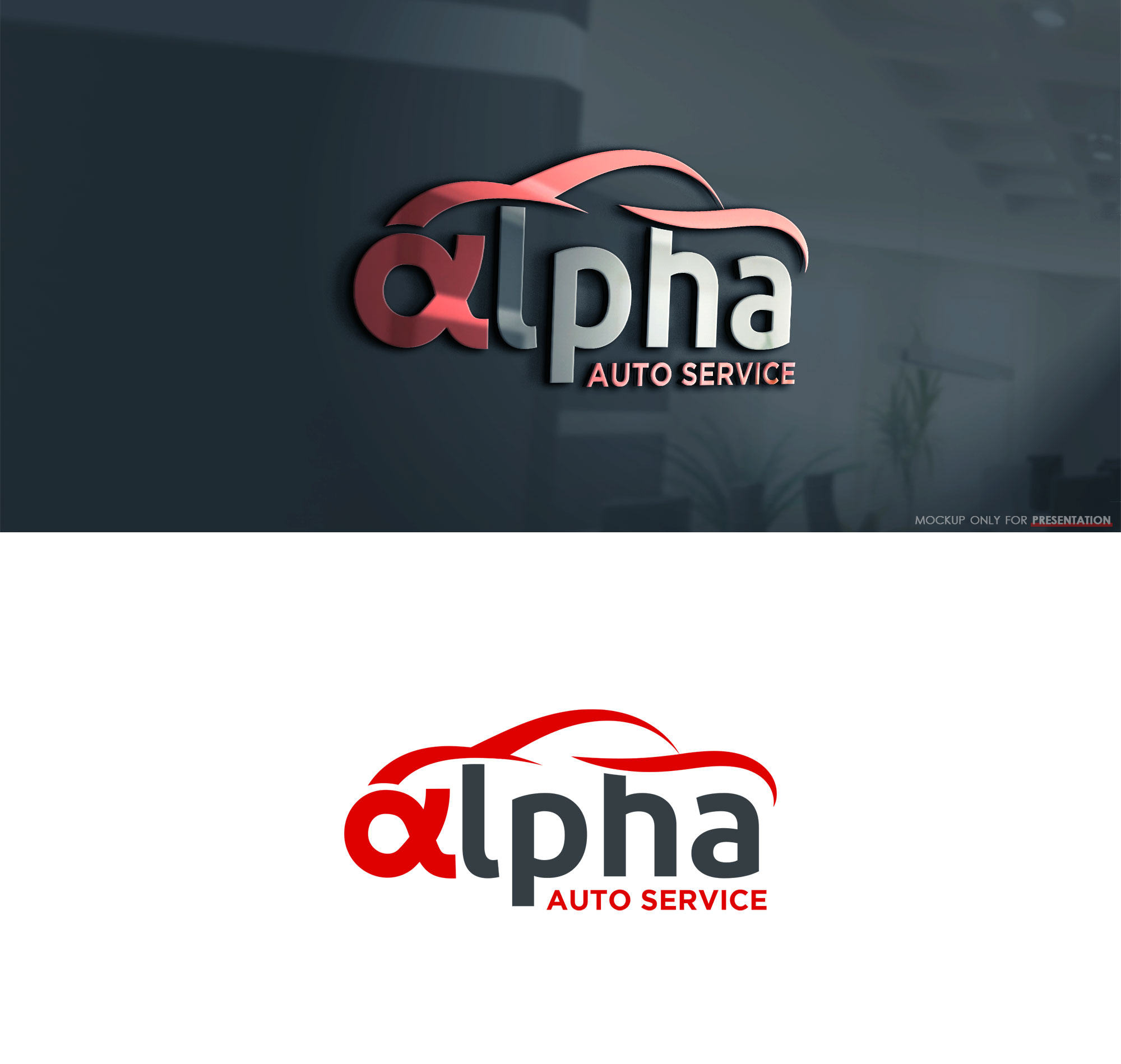 Bold, Modern Logo Design for Alpha Auto Service by Mono.co | Design ...