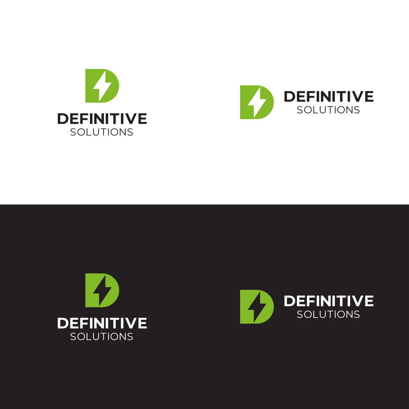 Electrical Logo Design for Definitive Solutions by Creative M^ck ...