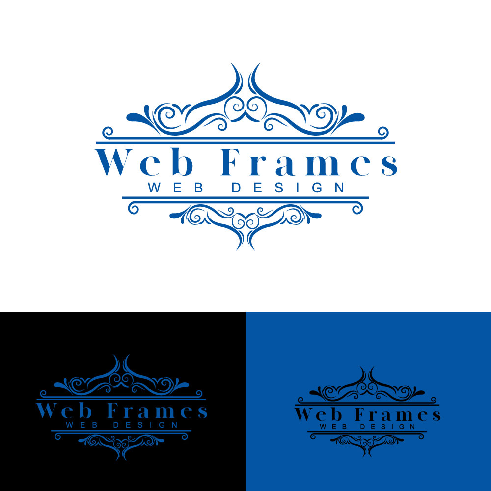 Conservative, Elegant Logo Design for WebFrames or Web Frames by ...