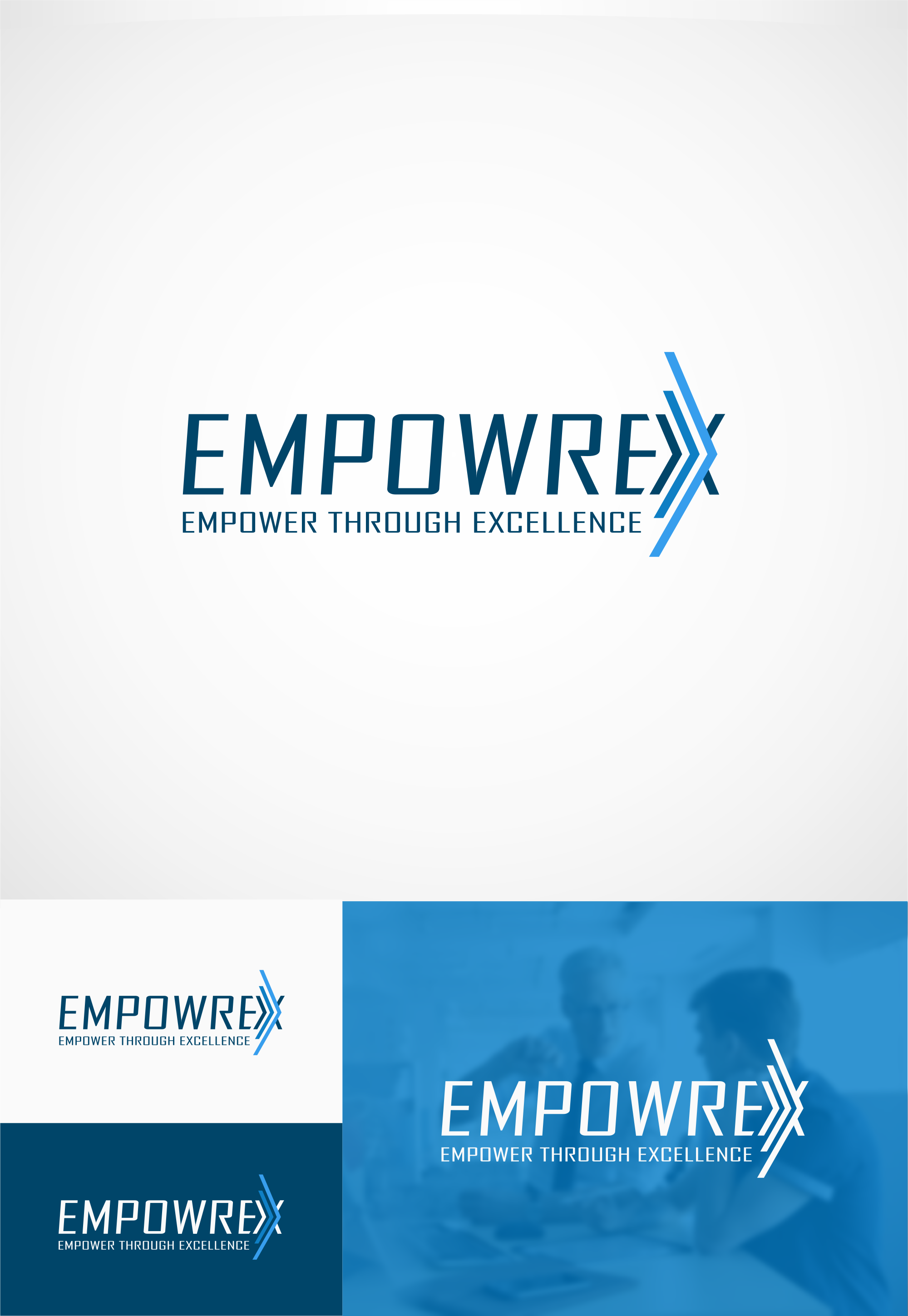 Modern, Professional Logo Design for Empower through Excellence by ...