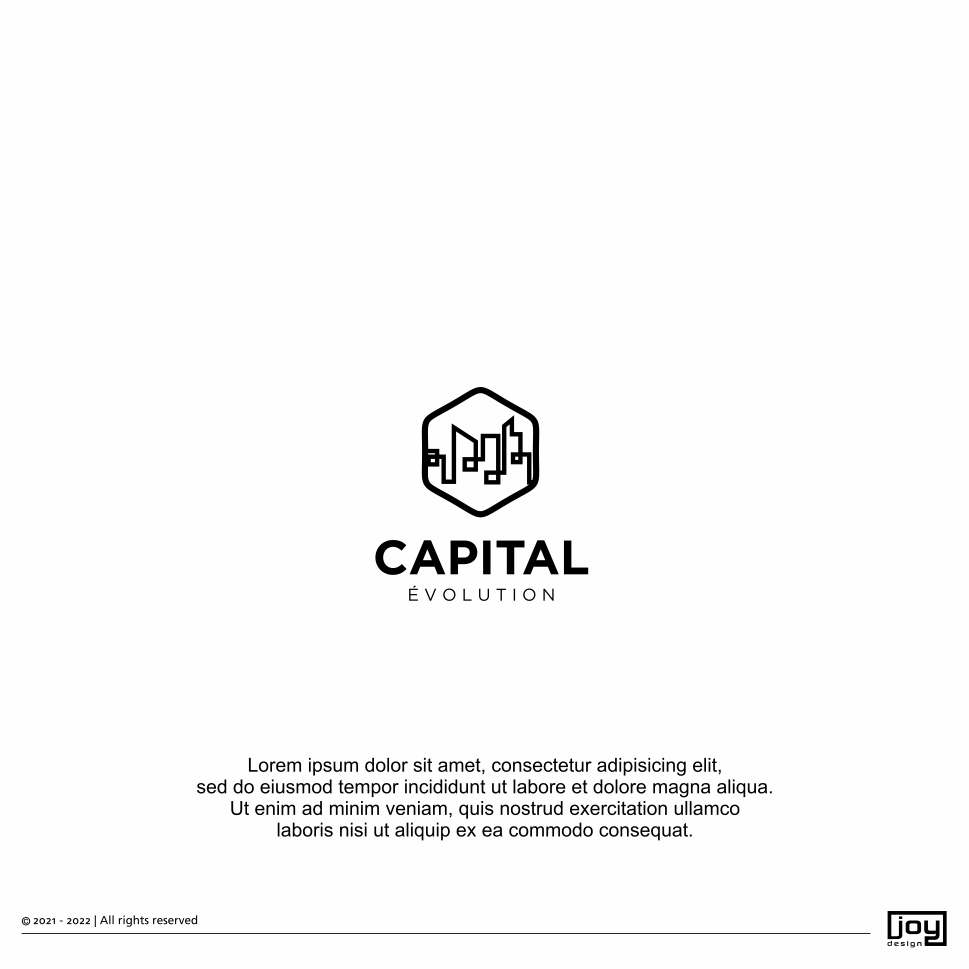 Logo Design for Capital Évolution by joysetiawan | Design #26303641