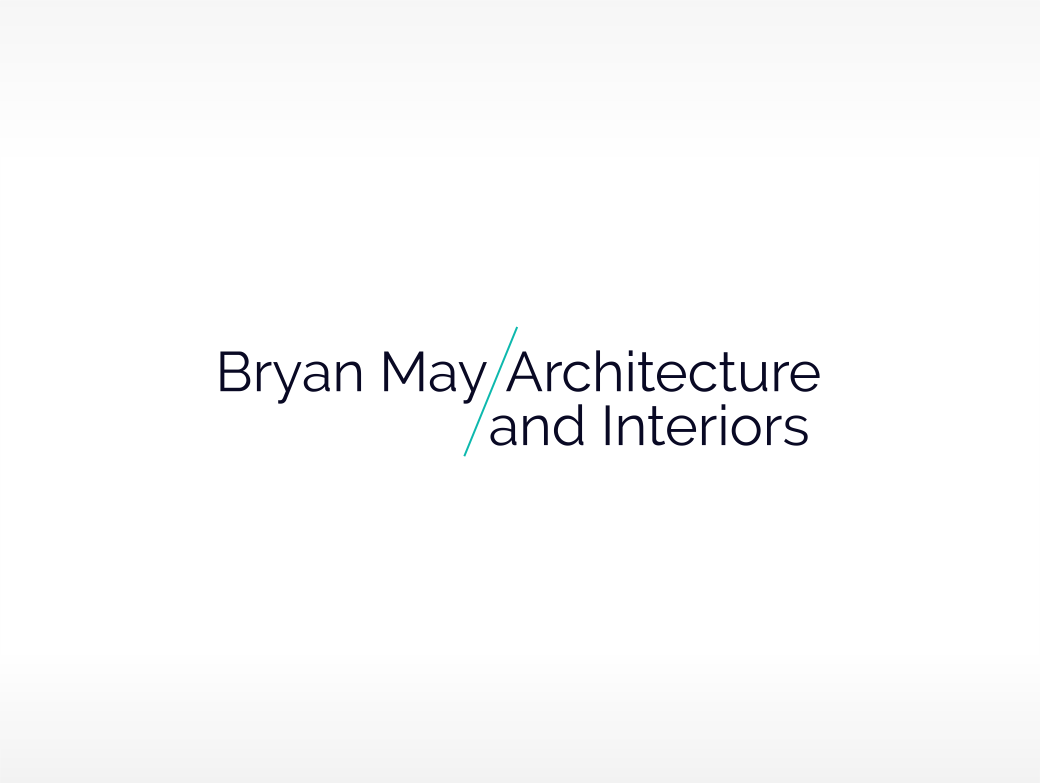 Modern, Upmarket Logo Design for Bryan May Architecture and Interiors ...