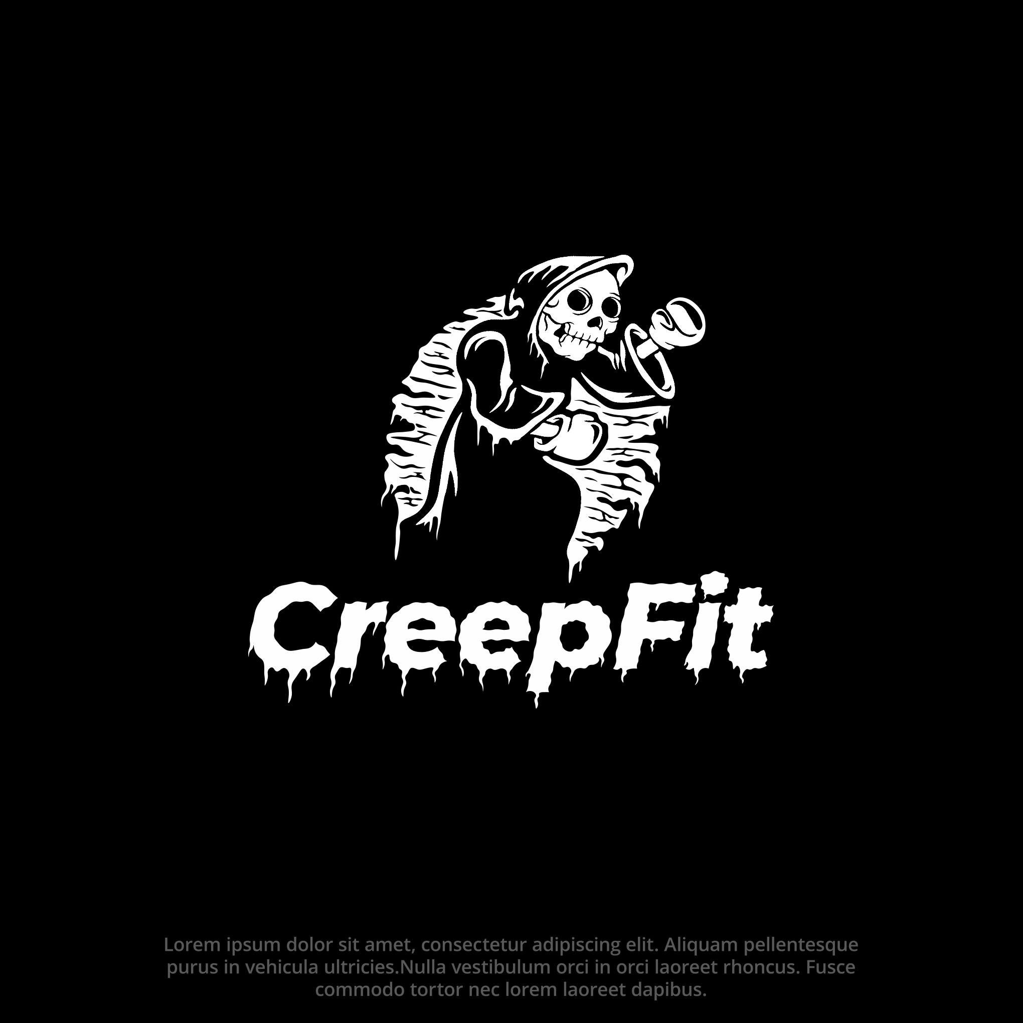 Bold, Playful Logo Design for Creepfit by Aryodesigns | Design #26299478