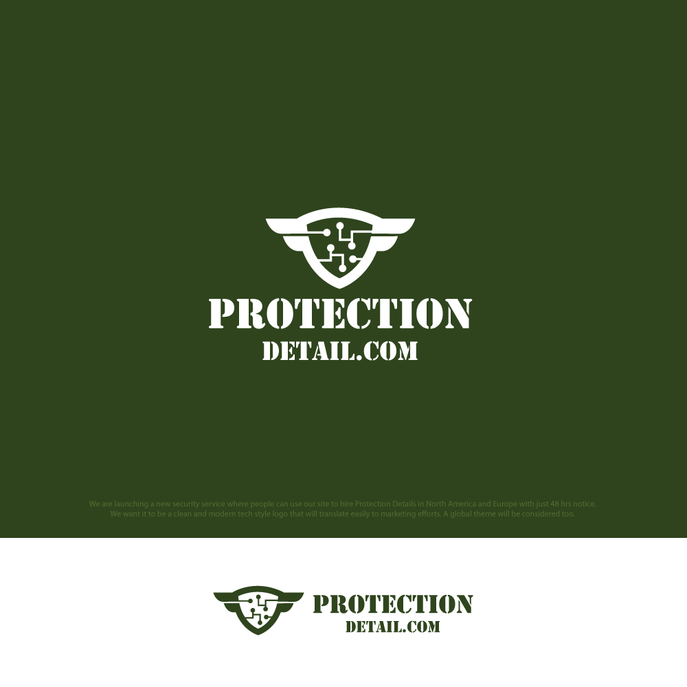 Bold, Serious, Security Service Logo Design for Protection Detail ...