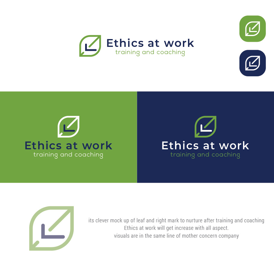 Logo Design for Ethics at work by nandkumar | Design #26303516