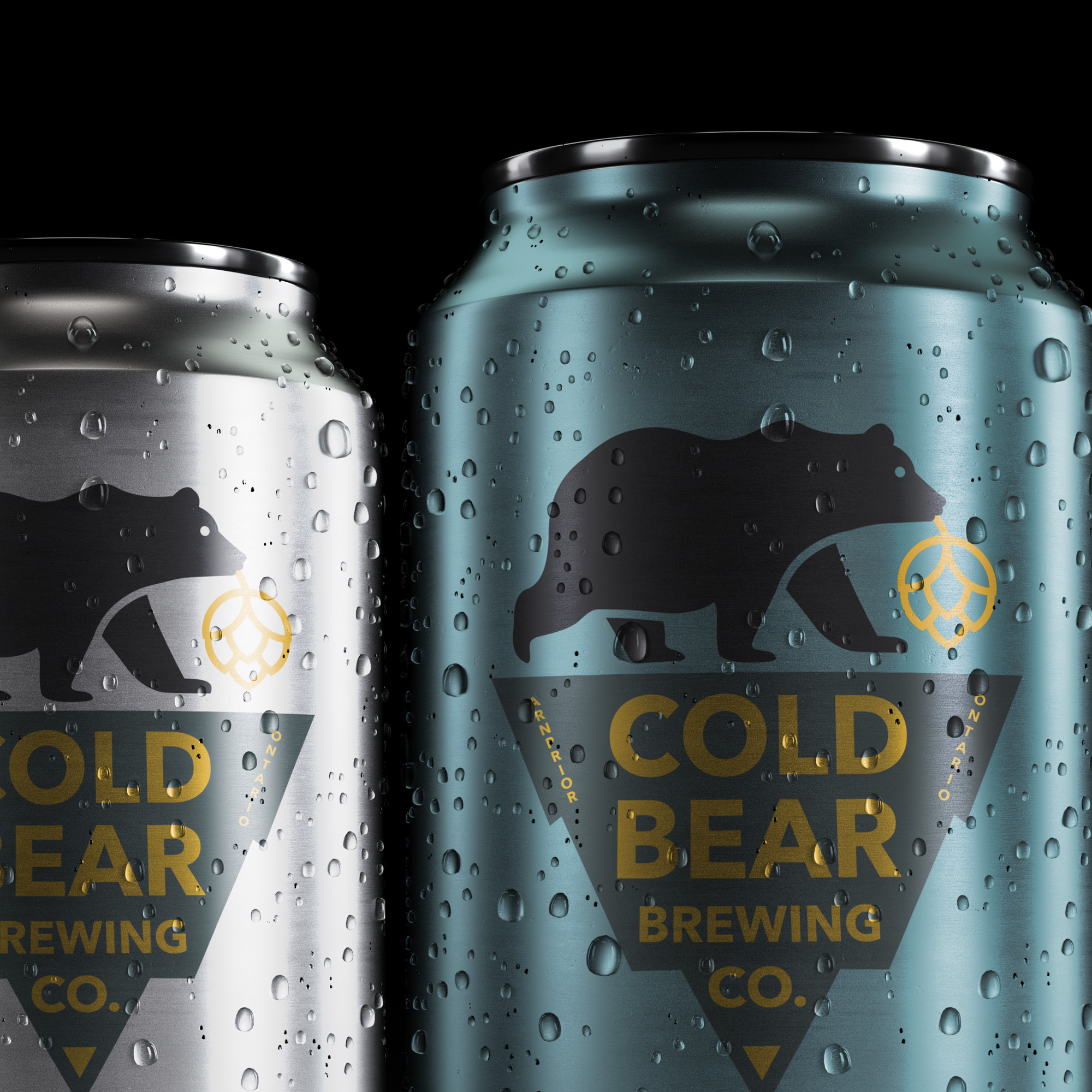Logo Design for Cold Bear Brewing Co by simple mind | Design #26311380