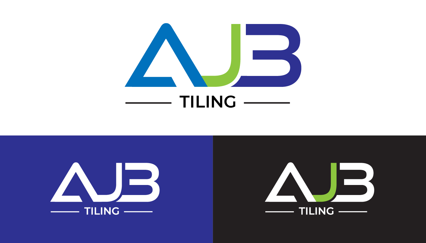 Logo Design for AJB Tiling by Gexton | Design #26309988