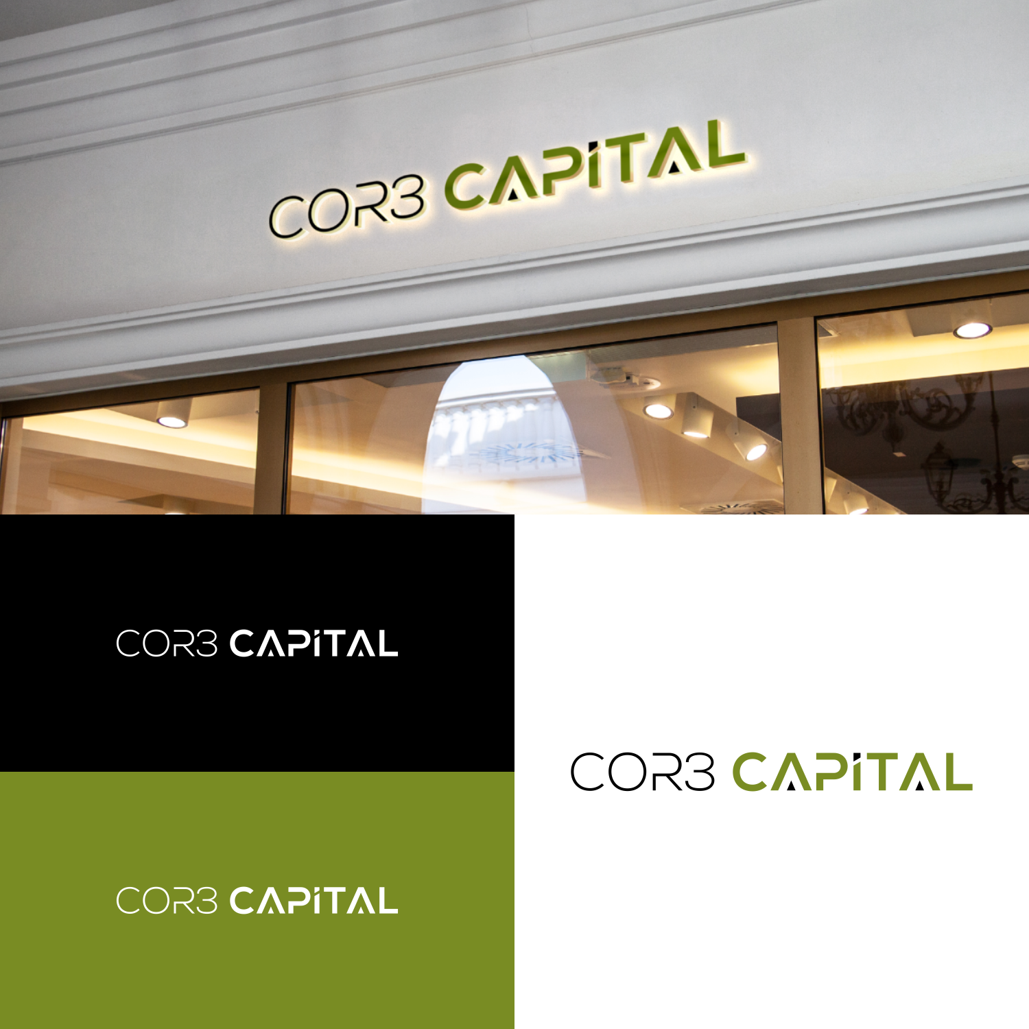 Modern, Bold Logo Design for Cor3 Capital by anak mama | Design #26312025