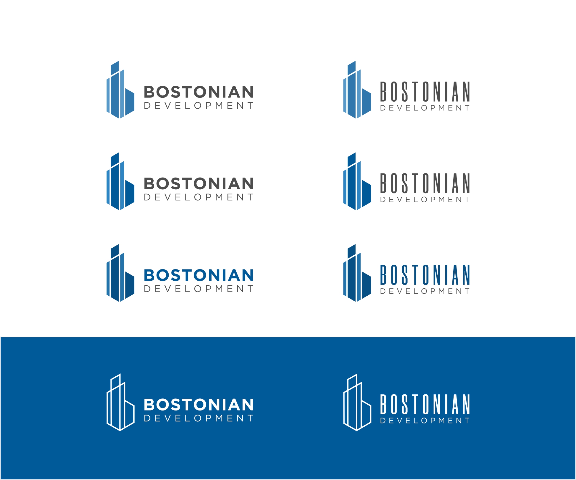 Bold, Playful Logo Design for Bostonian Development by Zeph Design ...