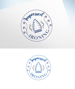 ImPressed Ironing Logo for Ironing Service Business | 36 Logo Designs ...
